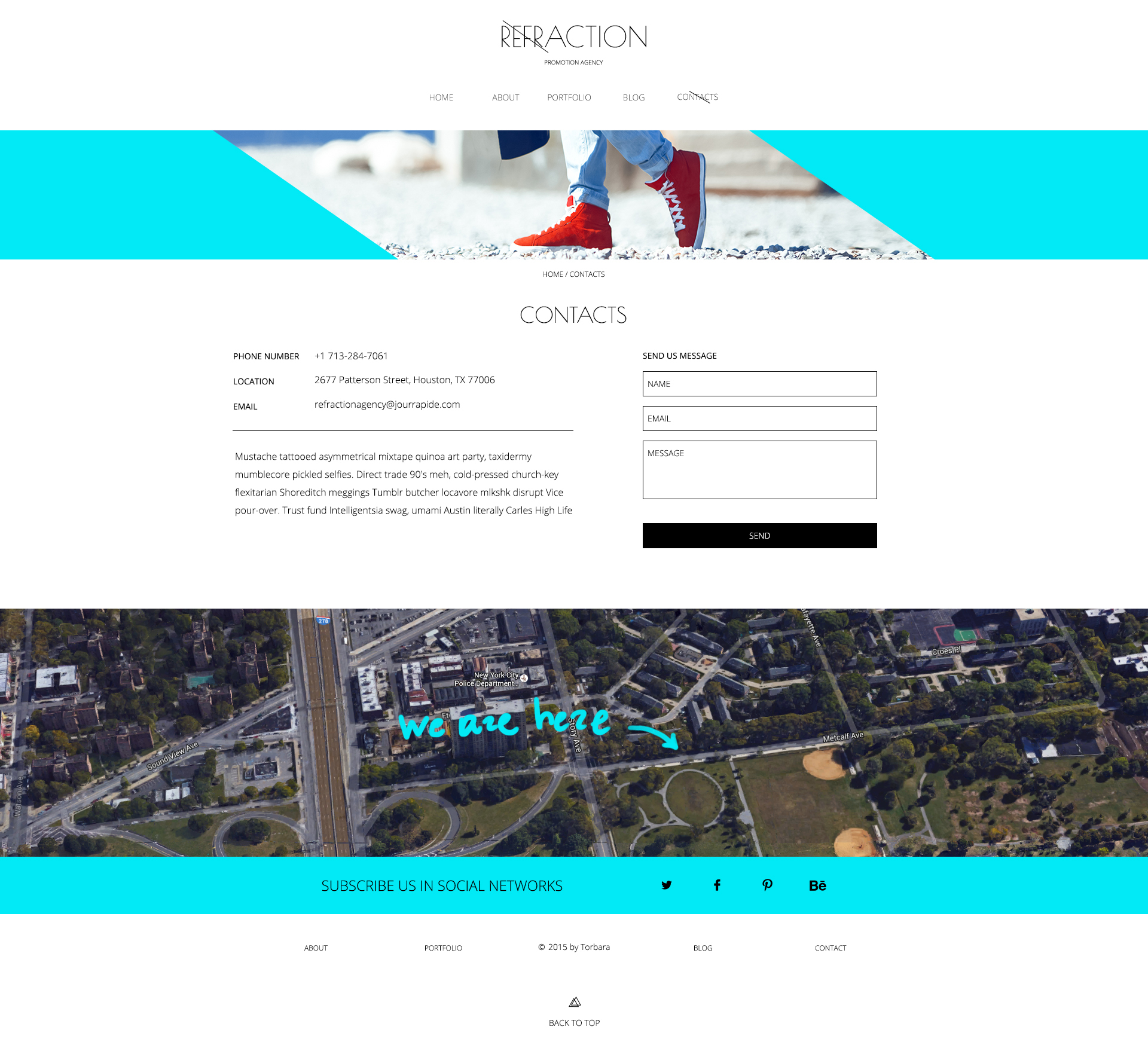 Refraction — Unique & Creative PSD Theme by torbara | ThemeForest